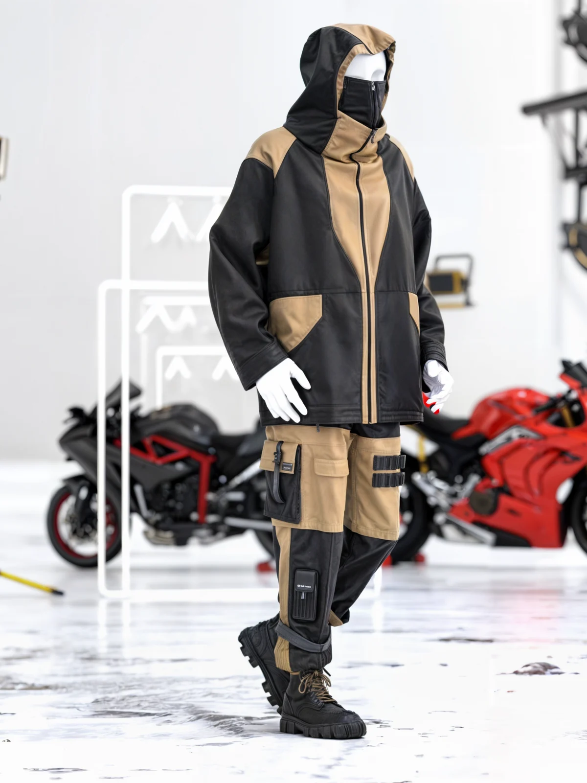CG Techwear Fit n.3 - Cargo Windbreaker Set CG Techwear Fit n.3 - Cargo Windbreaker Set
