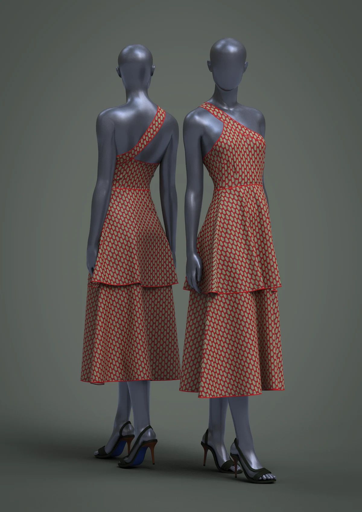 A symmetrical Dress | 3D Model - CONNECT